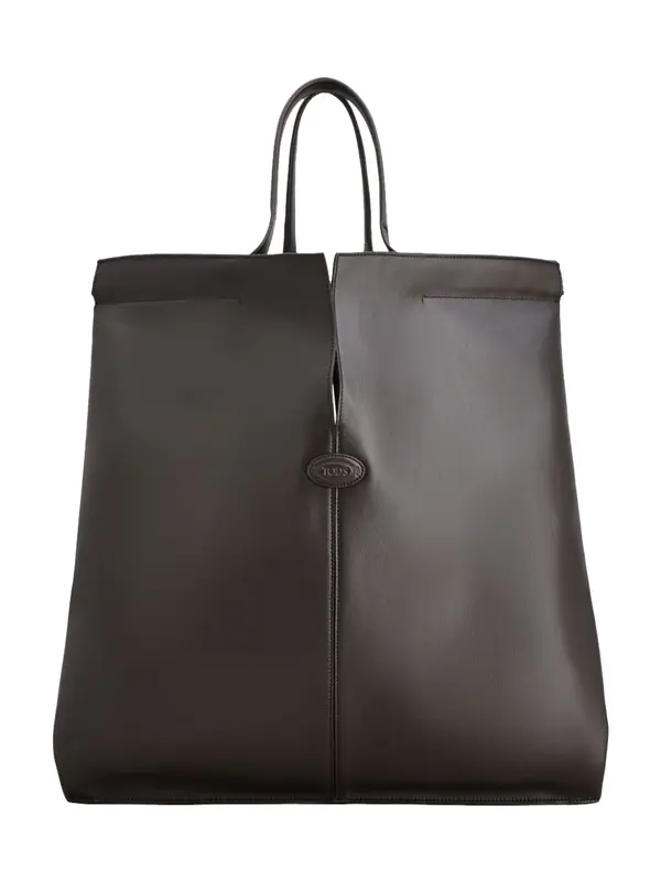 TOD'S Leather Tote - Brown