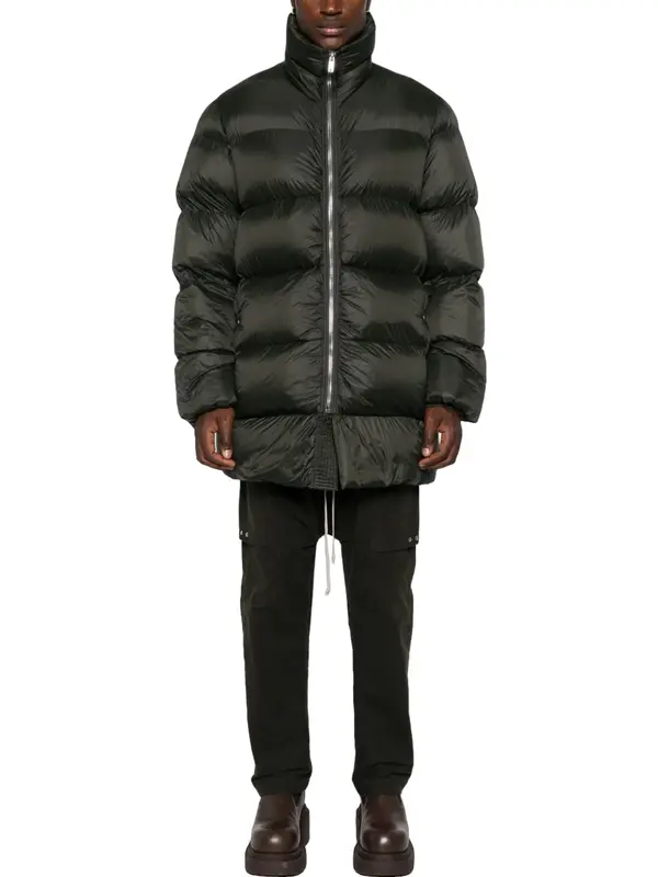 Rick Owens Turtle Padded Coat - Green