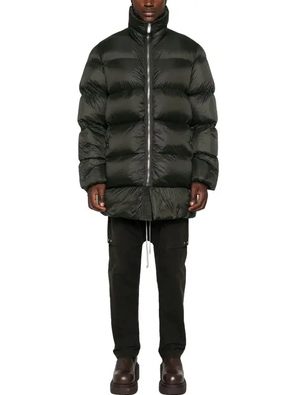 Rick Owens Turtle Padded Coat - Green