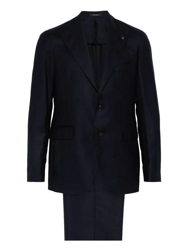 Tagliatore Virgin Wool Suit - Blue