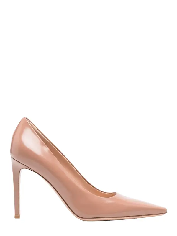 GIANVITO ROSSI 95mm Lindsay Pumps - Brown
