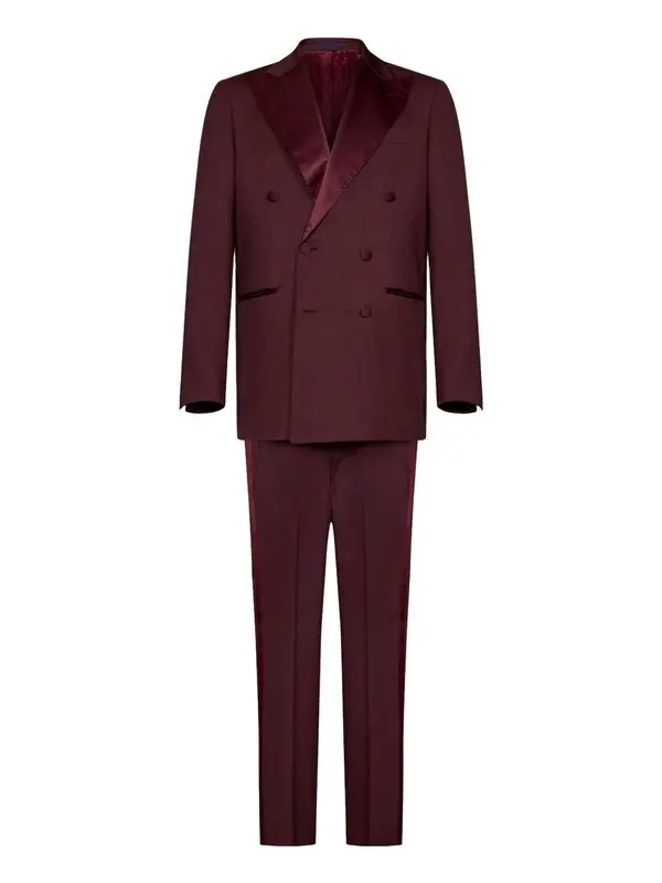 FRANZESE COLLECTION Tom Ford Suit - Red