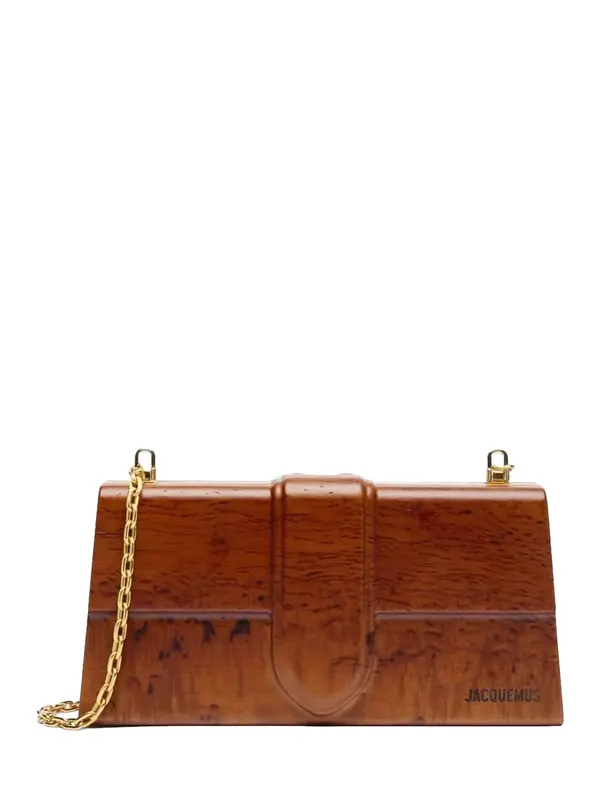Jacquemus Le Bambino En Bois Shoulder Bag - Brown