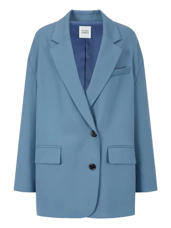 STUDIO TOMBOY Single-breasted Blazer - Blue