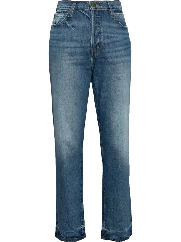 FRAME Le Mec Straight-leg Jeans - Blue