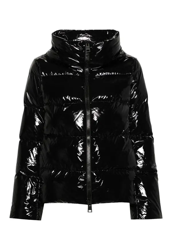 Herno Gloss Puffer Jacket - Black