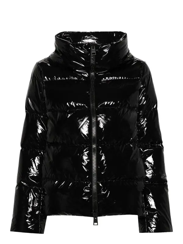 Herno Gloss Puffer Jacket - Black