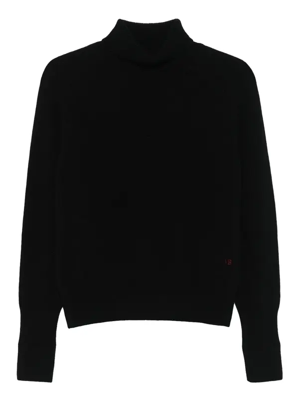 Victoria Beckham Roll-neck Sweater - Black