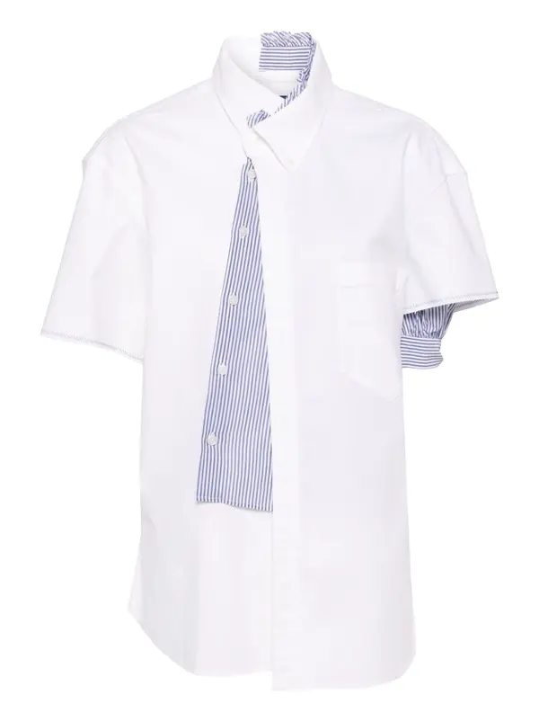 Kolor Button-down Collar Shirt - White