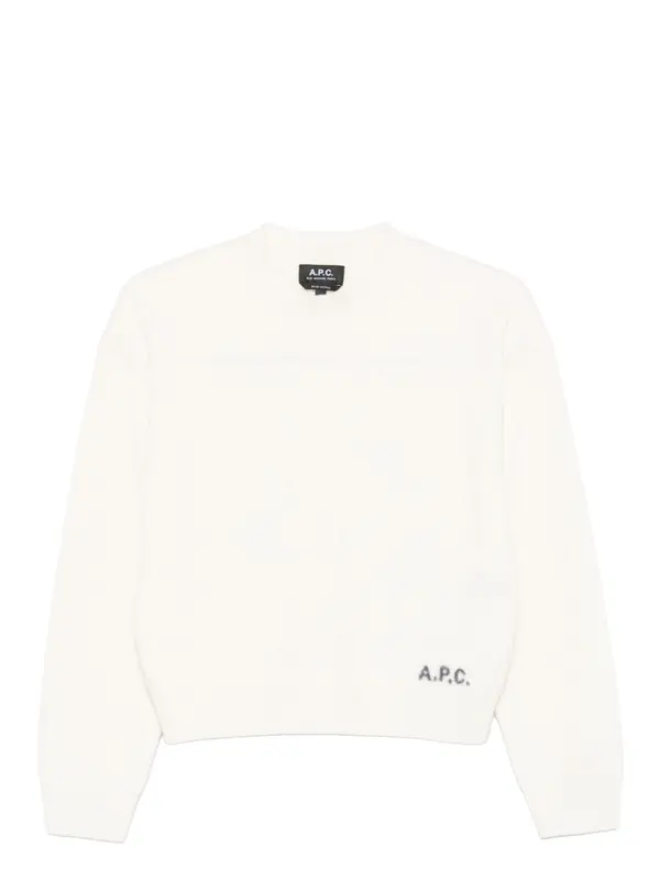 A.p.c. Esther Sweater - White