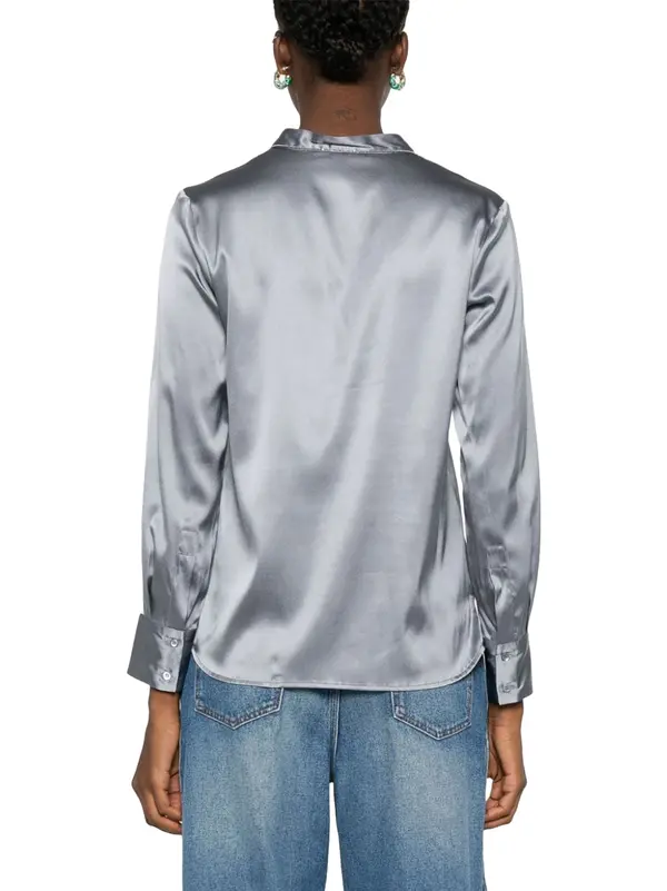 Peserico Bead-embellished Blouse - Grey