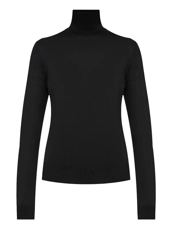 Dolce & Gabbana Roll-neck Sweater - Black