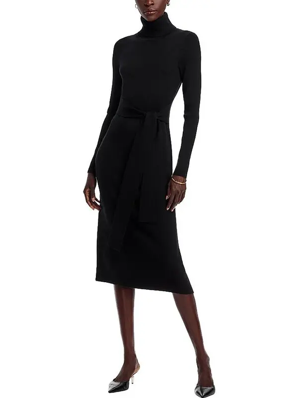 TOCCIN Logan Sweater Dress - Jet