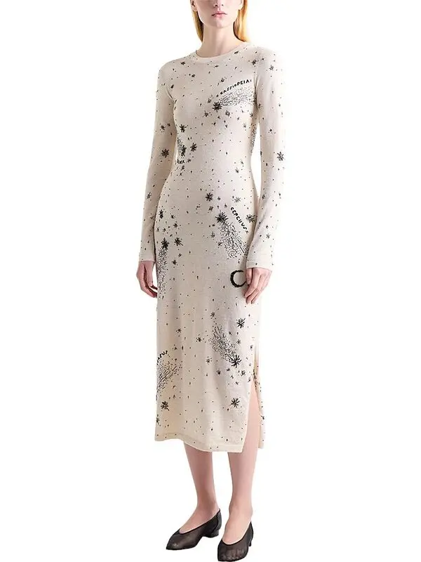 Altuzarra Ellima Wool & Silk Dress - Ivory