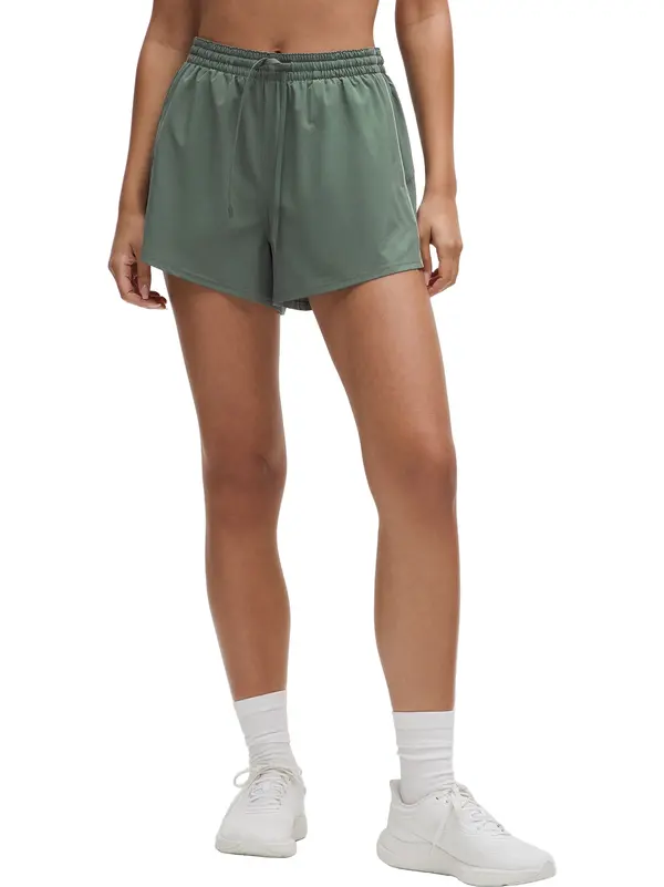 Lululemon Court Rival High-rise Short 3 - Dark Forest/jade Grey