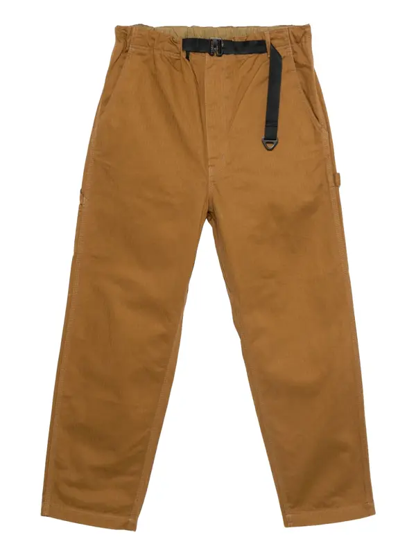Comme Des Garçons Herringbone Trousers - Orange