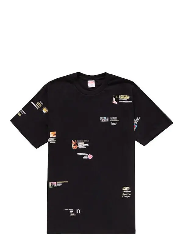 Supreme Upset Tee Shirt - Black