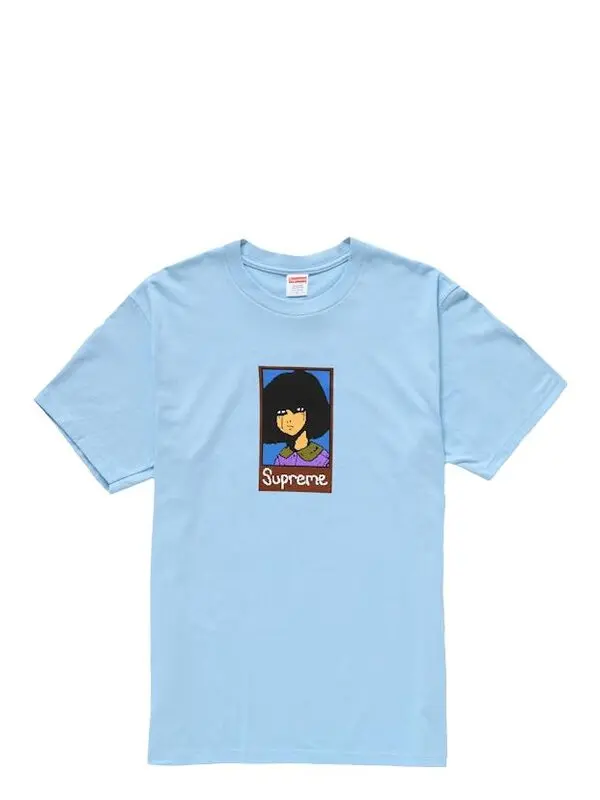 Supreme Emo Tee Shirt - Powder Blue