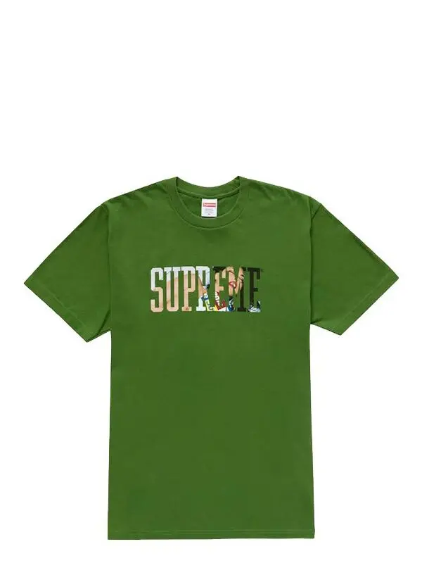 Supreme Tera Patrick Collegiate Tee Shirt - Green