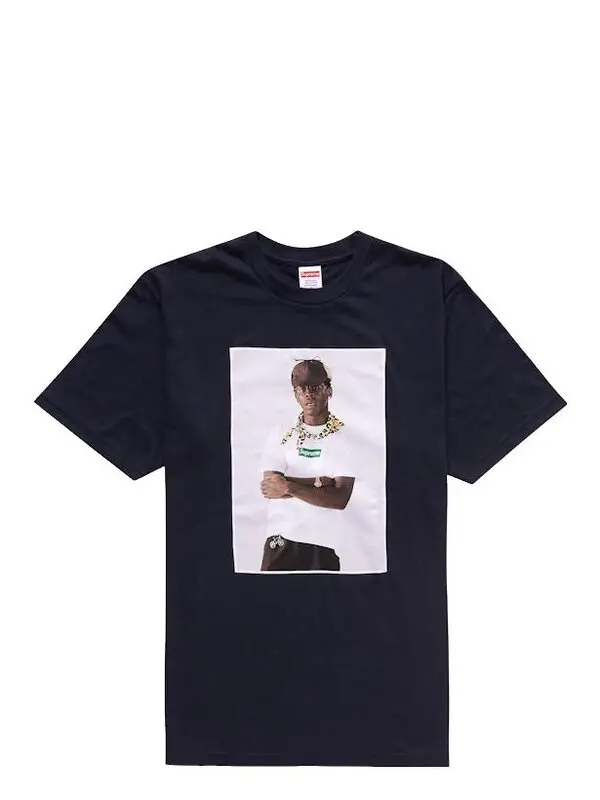 Supreme Tyler The Creator Tee Shirt - Navy Blue