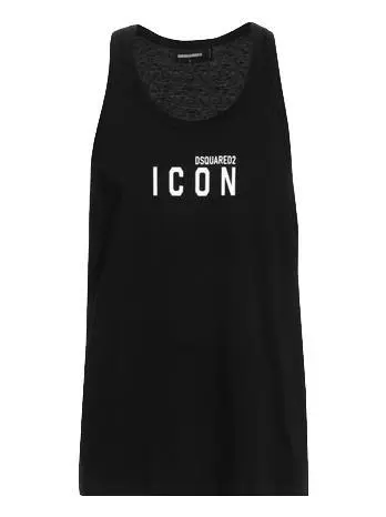 Dsquared2 Icon Tank Top Size Cotton - Black
