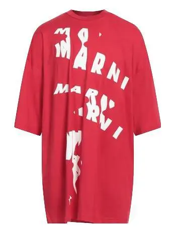 Marni T-shirt Size Organic Cotton - Red