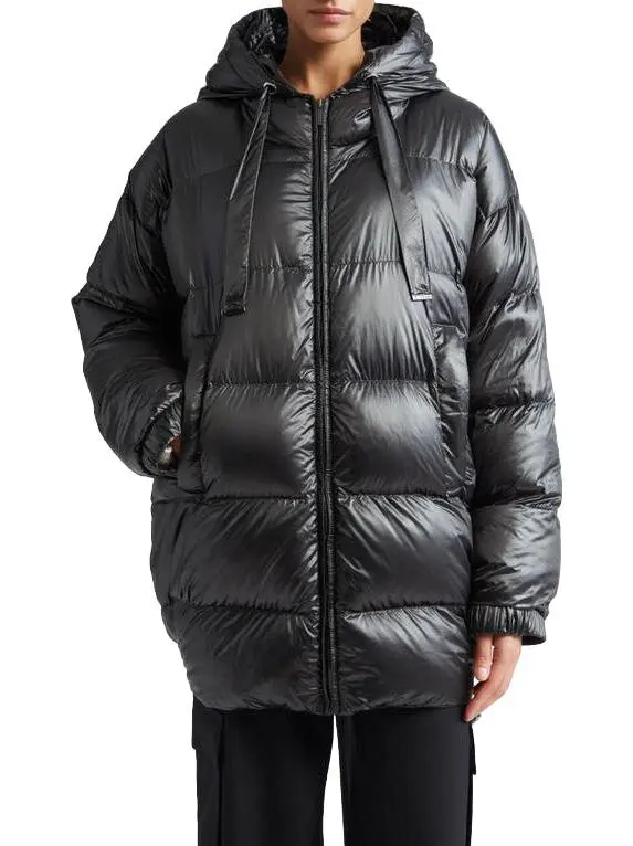 Max Mara Spacepi Water Repellent Down Jacket - Dark Grey