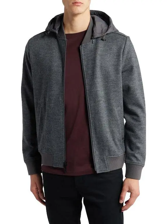 Robert Barakett Laureate Bb Hooded Jacket - Grey