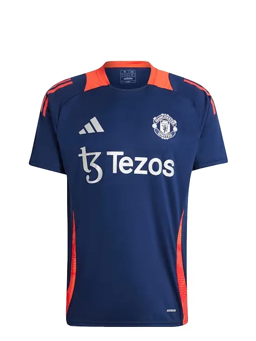 Adidas Manchester United Tiro 24 Training Jersey - Night Indigo/bright Red