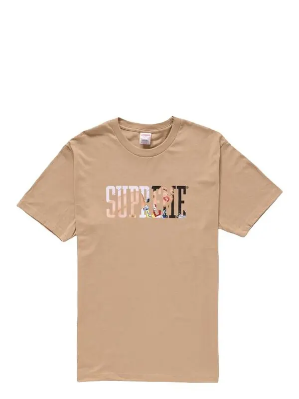 Supreme Tera Patrick Collegiate Tee Shirt - Khaki