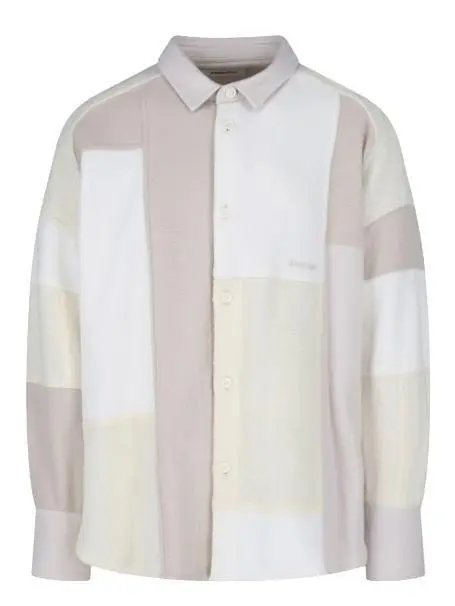 AMBUSH Patchwork Shirt Jacketin - White