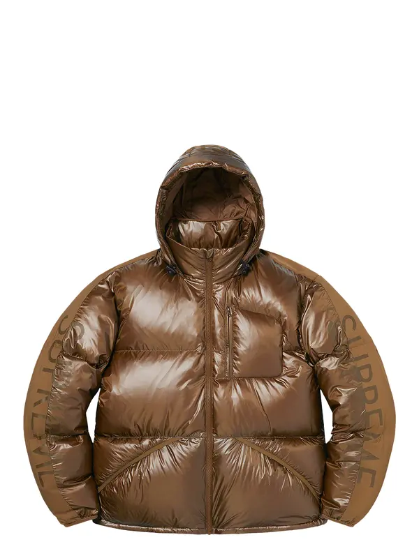 Supreme Featherweight Down Jacket - Brown
