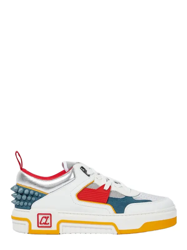 CHRISTIAN LOUBOUTIN Astroloubi Leather Sneakers - Multicoloured