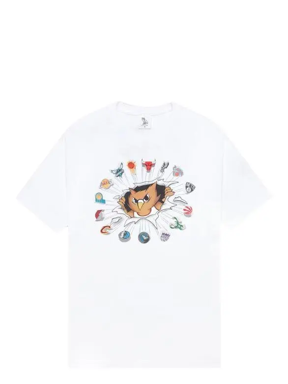 OVO Nba Mascot T-shirt - White