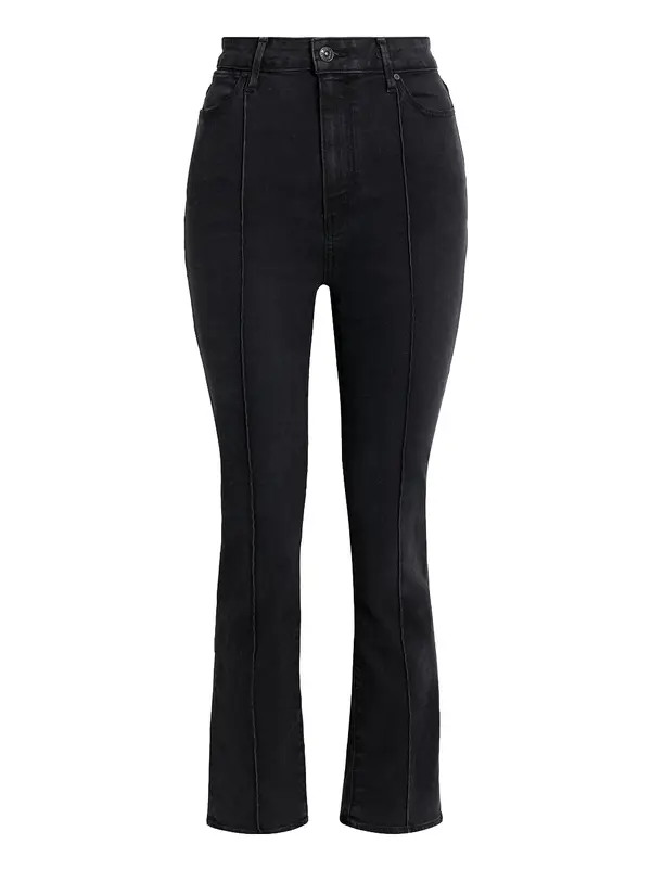 Paige Cindy High-rise Slim-leg Jeans - Black