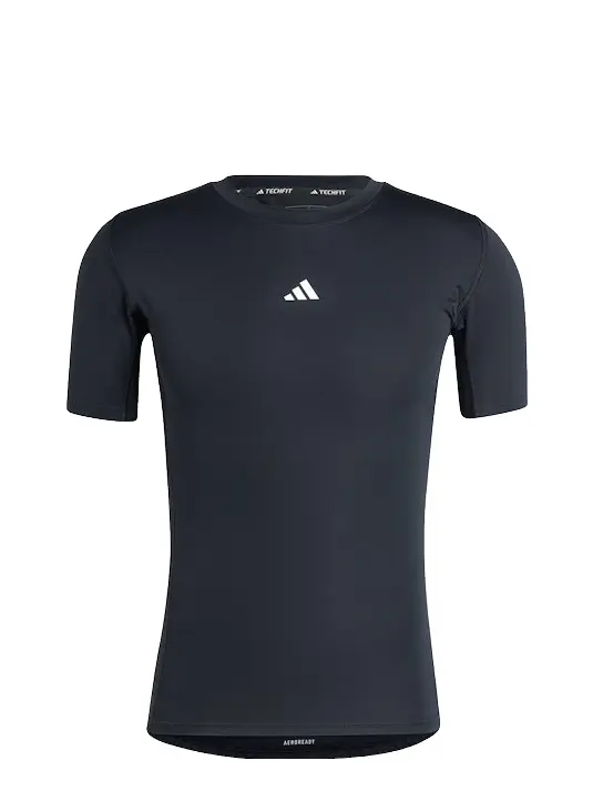 Adidas Techfit Compression Training Tee Shirt - Black