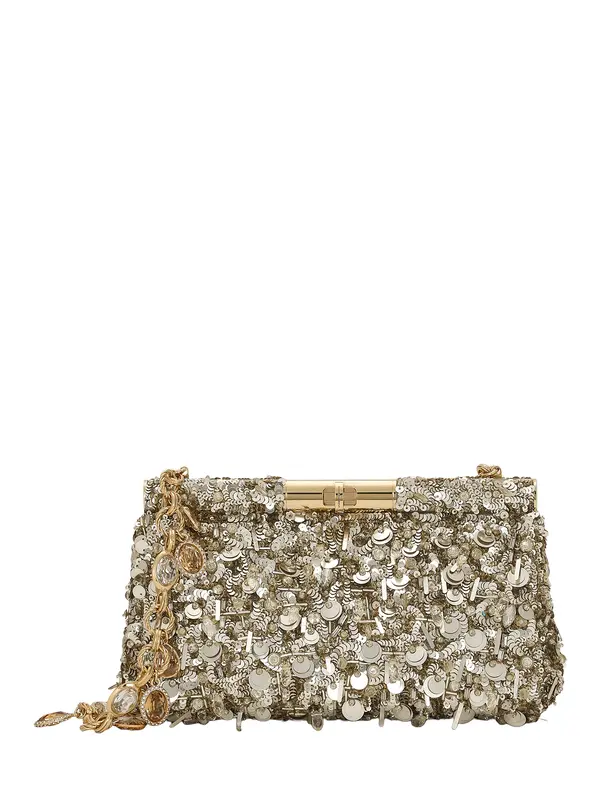 Dolce & Gabbana Medium Marlene Shoulder Bag - Gold