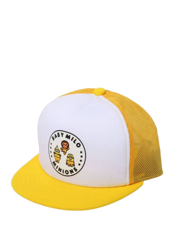 A BATHING APE Baby Milo Minions Mesh Cap - Yellow