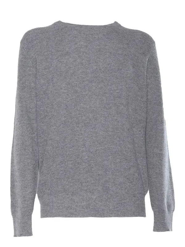 BALLANTYNE Crew Neck Pullover - Gray