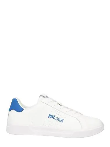 Just Cavalli Low-top Leather Sneakers - White