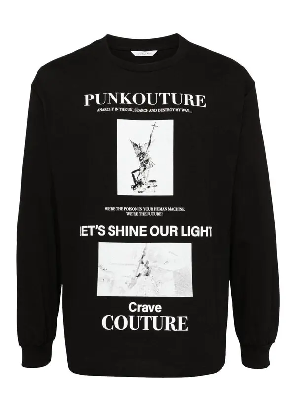 JUNTAE KIM Punkcouture T-shirt - Black