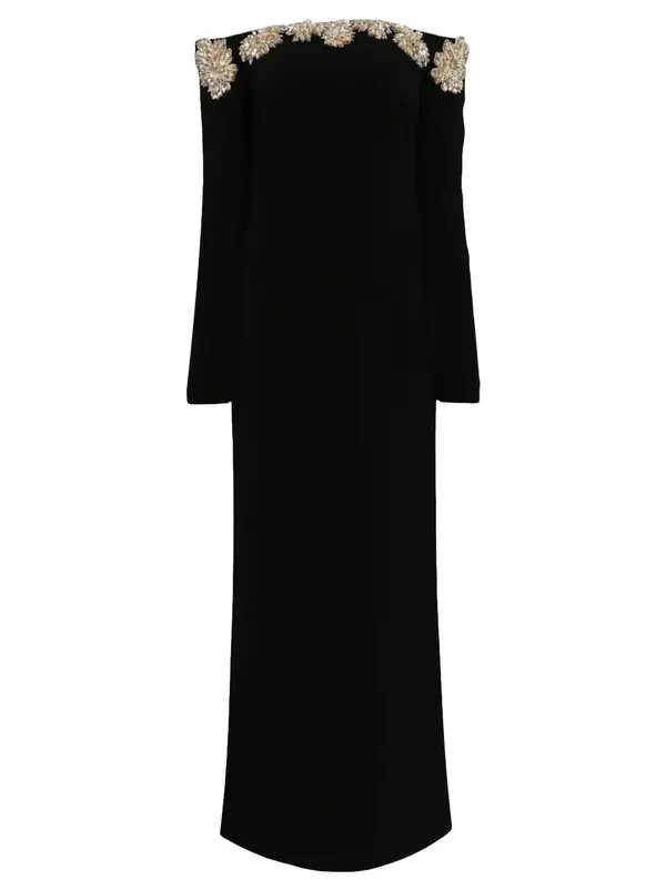 Costarellos Meline Gown - Black
