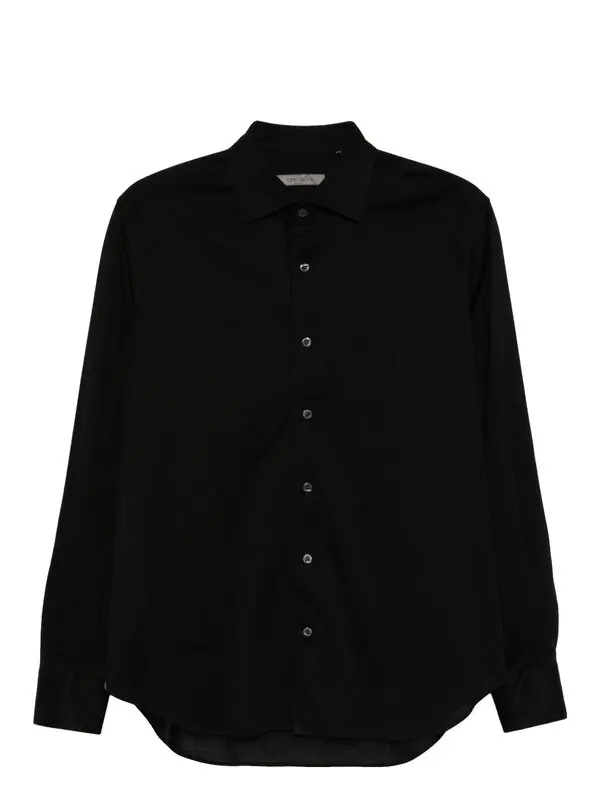 Corneliani Jersey Shirt - Black