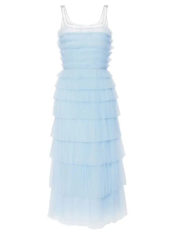 Costarellos Kali Gown - Blue