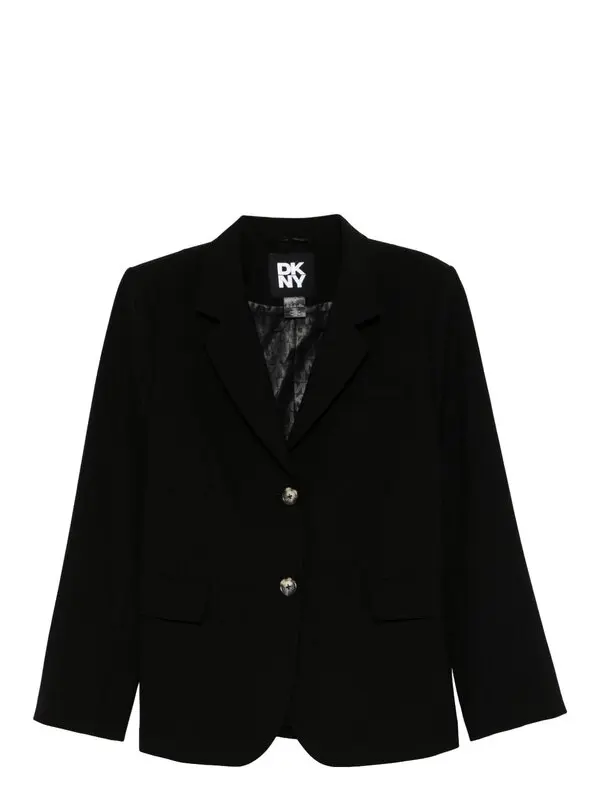 Dkny Twill Blazer - Black
