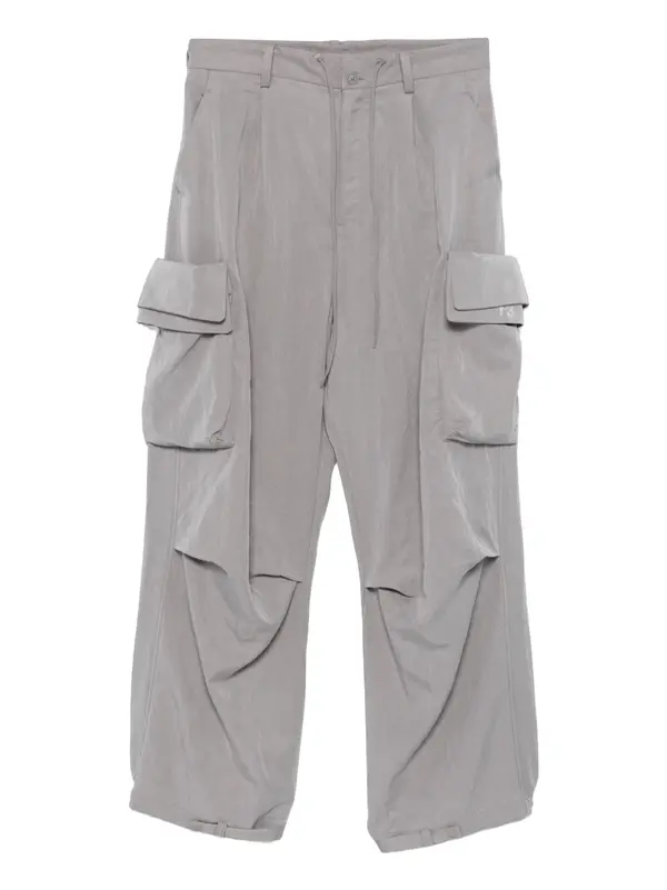 Y3 Cuffed Cargo Pants - Grey