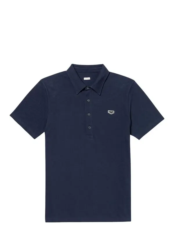 FURSAC Cotton Piqué Polo Shirt - Blue