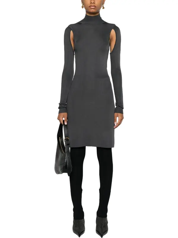 Helmut Lang Air Midi Dress - Grey