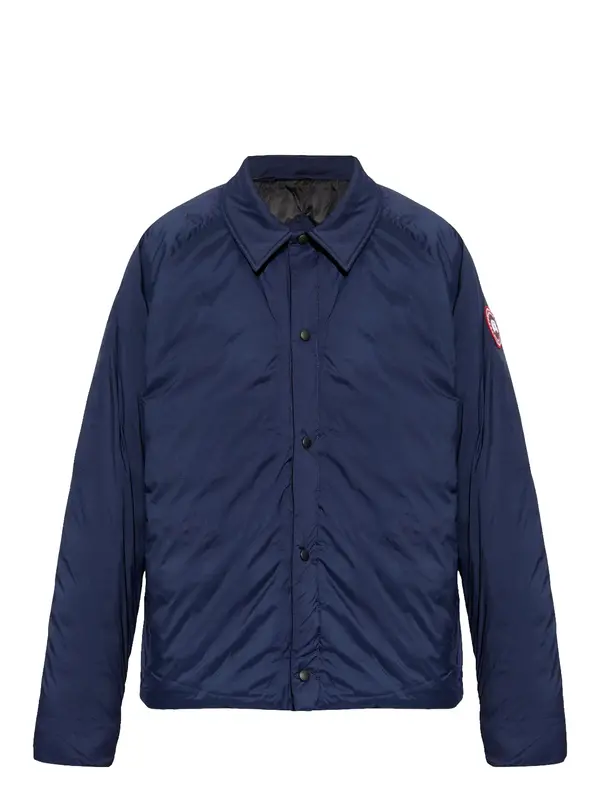 Canada Goose Logo-patch Jacket - Blue