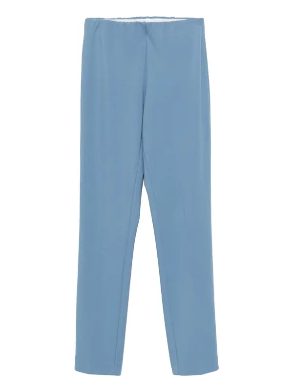 LE TRICOT PERUGIA Pressed Crease Trousers - Blue